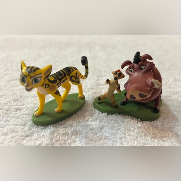 Toys | Lot Of 2 Disney The Lion Guard Fuli Timon Pumbaa Figure Toy ...